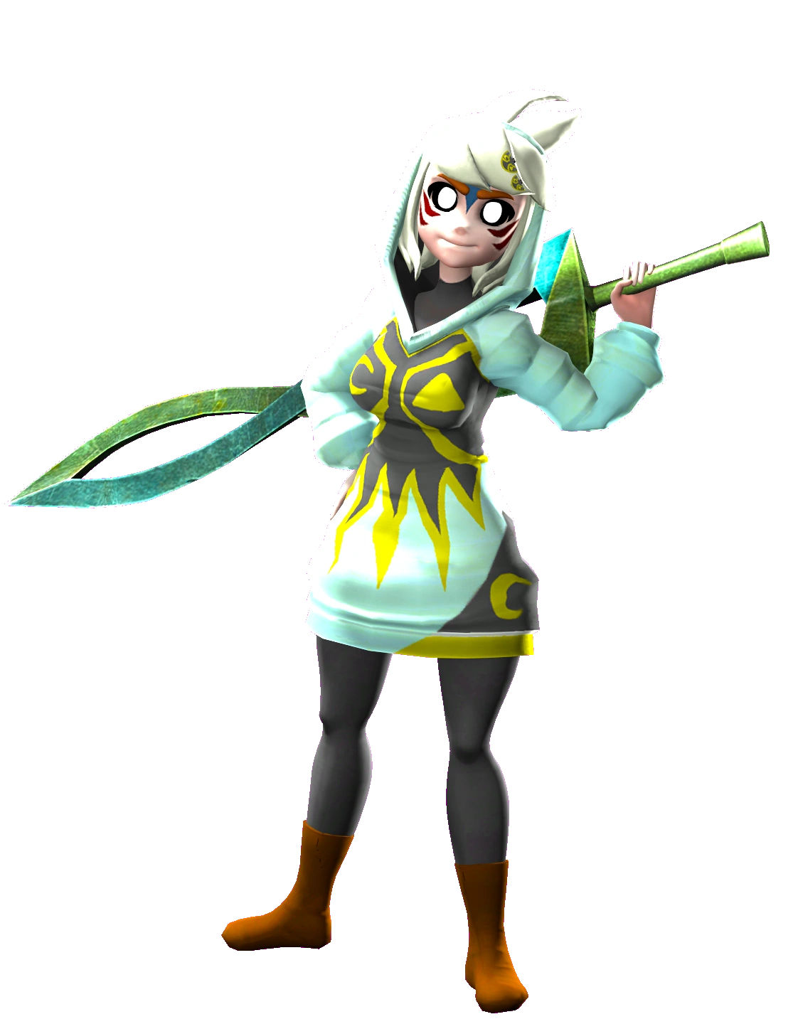 Fierce Deity Link Vs Kratos