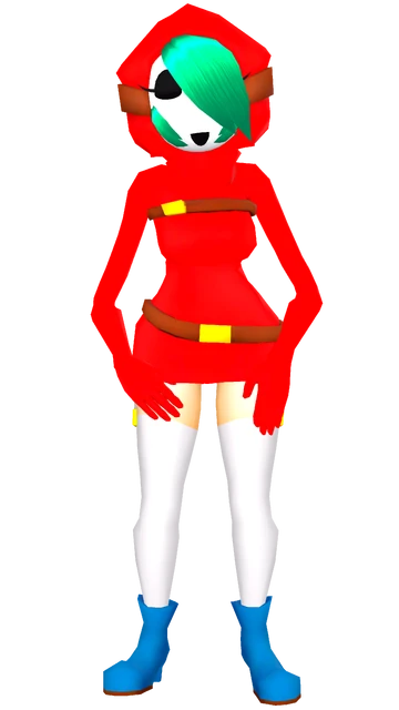 Super Mario Shy Girl