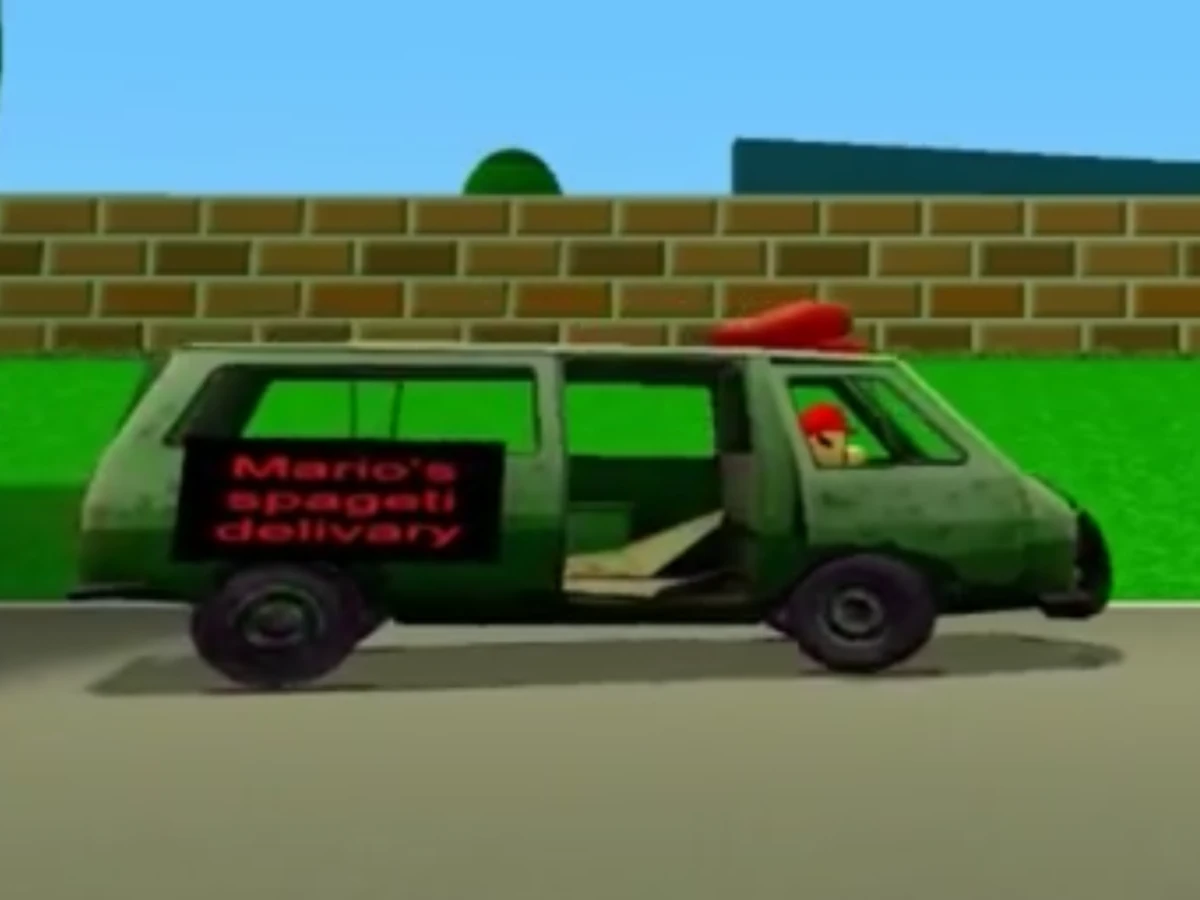 Mario's Spageti Delivary Van | The SMG4 Wiki | Fandom