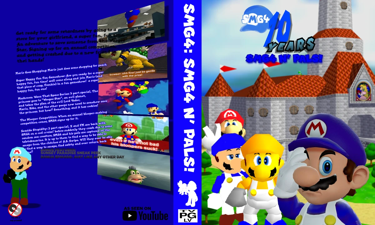 User blog:FinnyRises/SMG4 N' Pals (fanmade DVD) | The SMG4/GLITCH Wiki ...