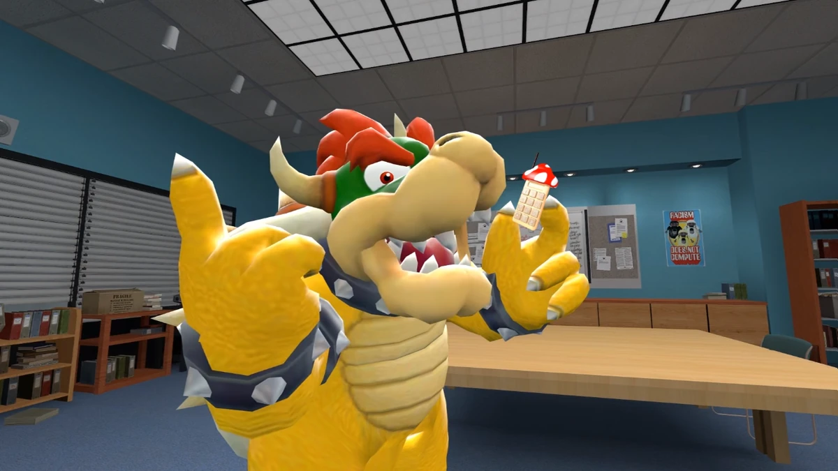 Bowser reviews the I-shroom600 phone | The SMG4 Wiki | Fandom