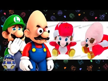 Mario Reacts to Bootleg Mario Toys ft. Luigi | The SMG4/GLITCH Wiki ...