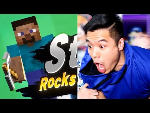 REACTING TO MINECRAFT STEVE IN SMASH!!!!! | The SMG4 Wiki | Fandom