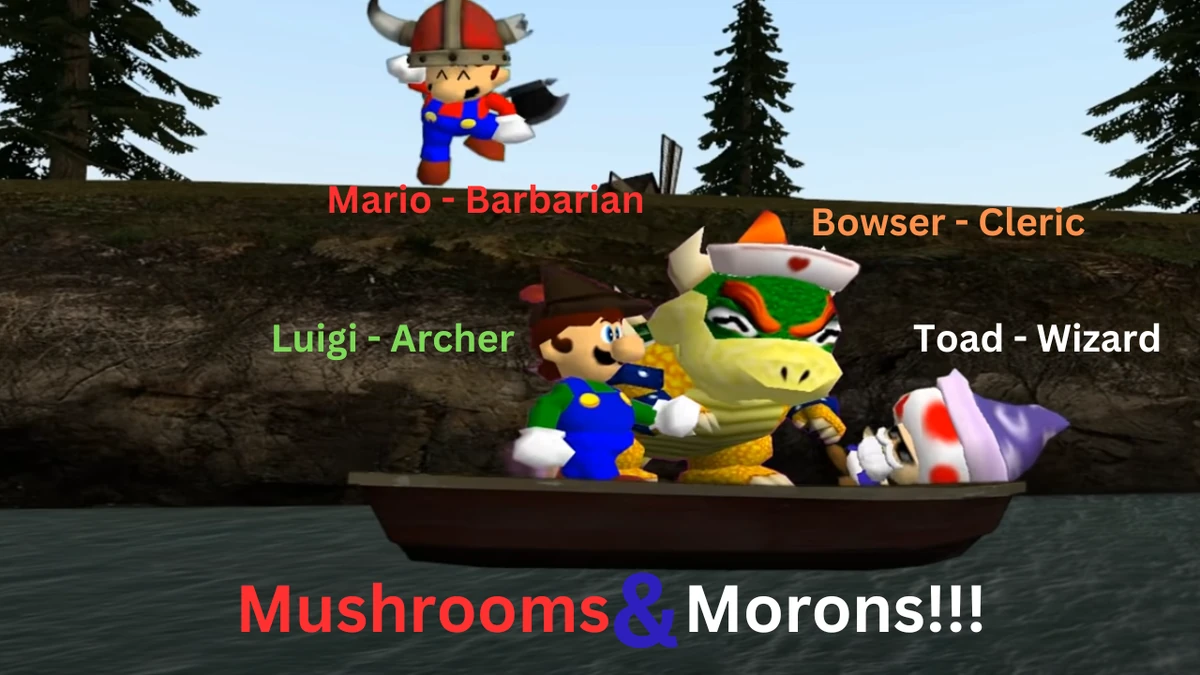 Mushrooms & Morons | The SMG4/GLITCH Wiki | Fandom