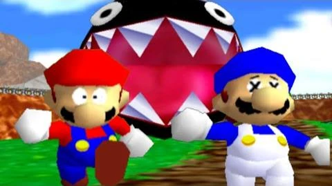 Super Mario 64 Bloopers: Who let the chomp out? | Wiki ...