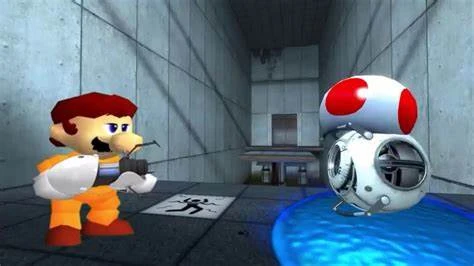 Portal M4R10 - If Mario was in... Portal/Gallery | The SMG4 Wiki | Fandom