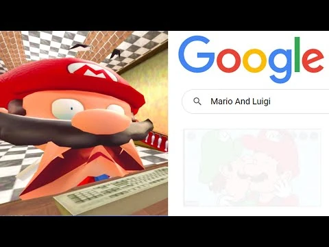 Mario Googles Himself | The SMG4 Wiki | Fandom