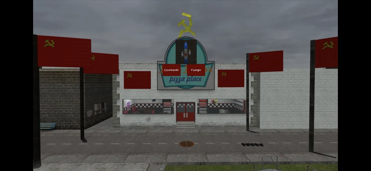 Comrade Fuego Pizza Place | The SMG4 Wiki | Fandom