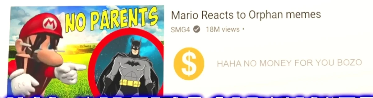 Mario Reacts to Orphan Memes | The SMG4 Wiki | Fandom