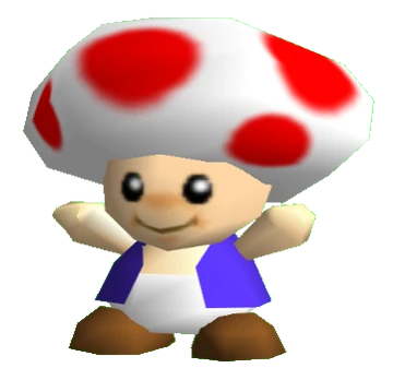 White Toad Mario