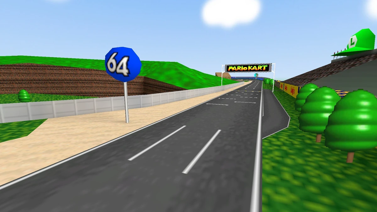 Luigi Raceway | The SMG4 Wiki | Fandom