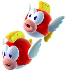 Cheep Cheep | Wiki SuperMarioGlitchy4 | Fandom