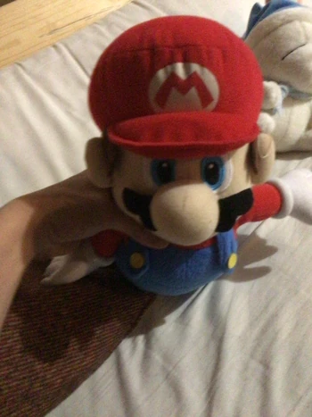 Banpresto Super Mario Galaxy flying Mario | Super Mario Plushes Wikia ...