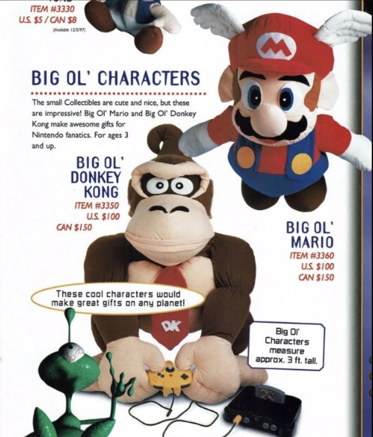 BD&A Big Ol’ Characters | Super Mario Plushes Wikia | Fandom