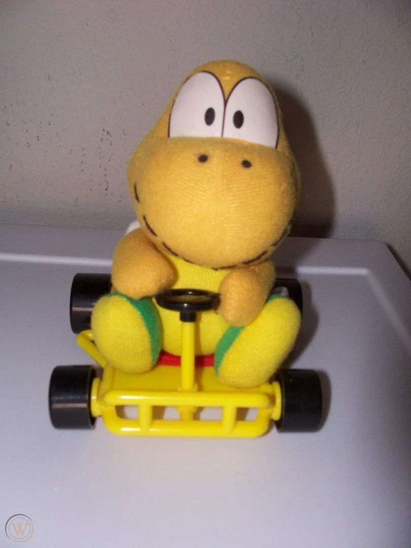 Takara Super Mario Kart Koopa | Super Mario Plushes Wikia | Fandom