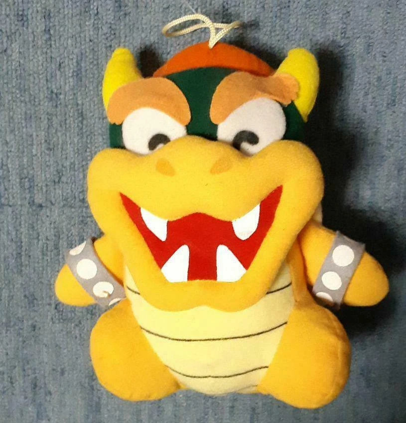 1996 Banpresto Super Mario World Bowser | Super Mario Plushes Wikia ...