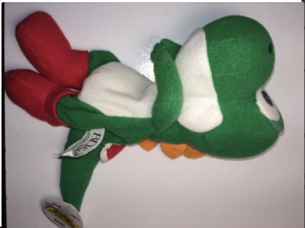 1997 Bdanda Yoshis Story Red Boots Yoshi Super Mario Plushes Wikia