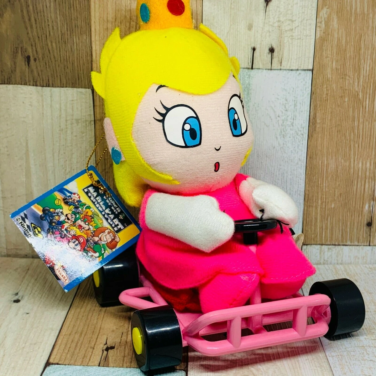Takara Super Mario Kart Peach | Super Mario Plushes Wikia | Fandom