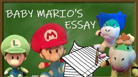 Baby Mario's Essay | SuperMarioPlushKids Wiki | Fandom