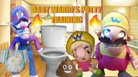 Baby Wario's Potty Training | SuperMarioPlushKids Wiki | Fandom
