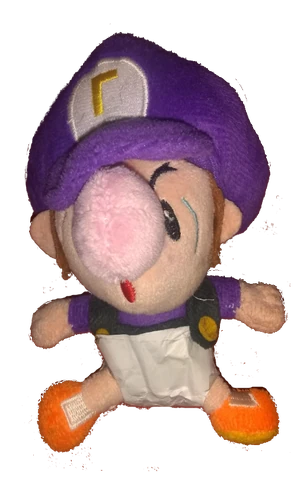 Baby Waluigi | SuperMarioPlushKids Wiki | Fandom