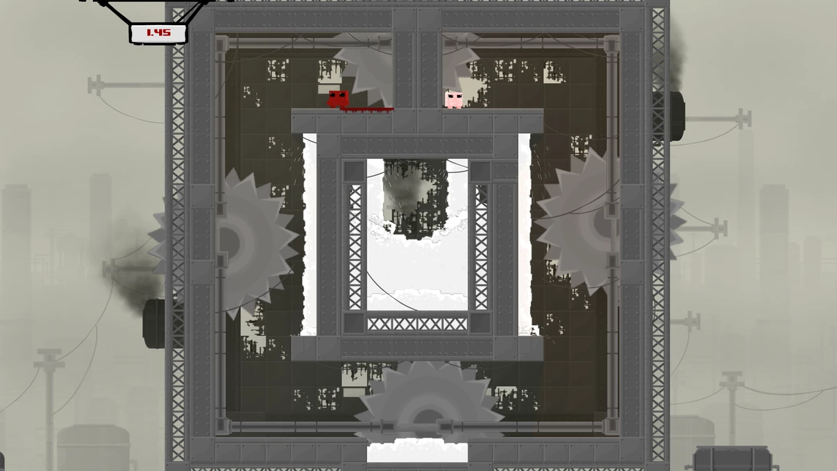 3-13 The Bend | Super Meat Boy Wiki | Fandom