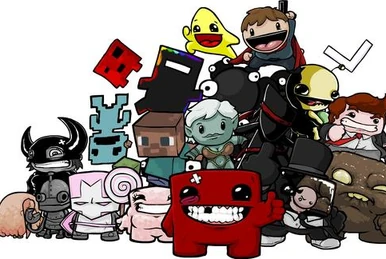 Minecraft Super Meat Boy