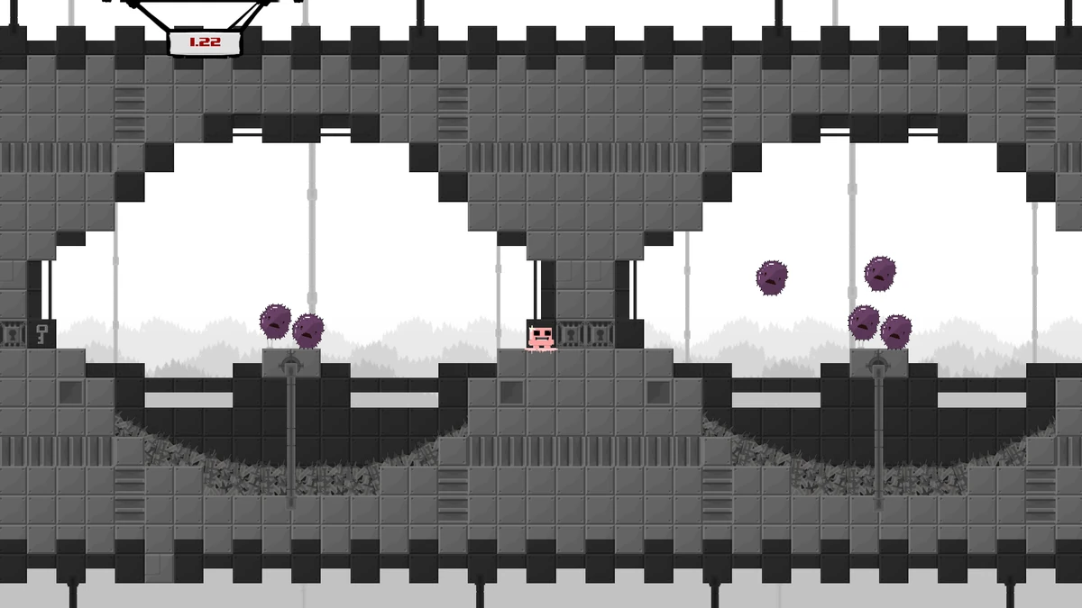 7-5X Waiting Room | Super Meat Boy Wiki | Fandom