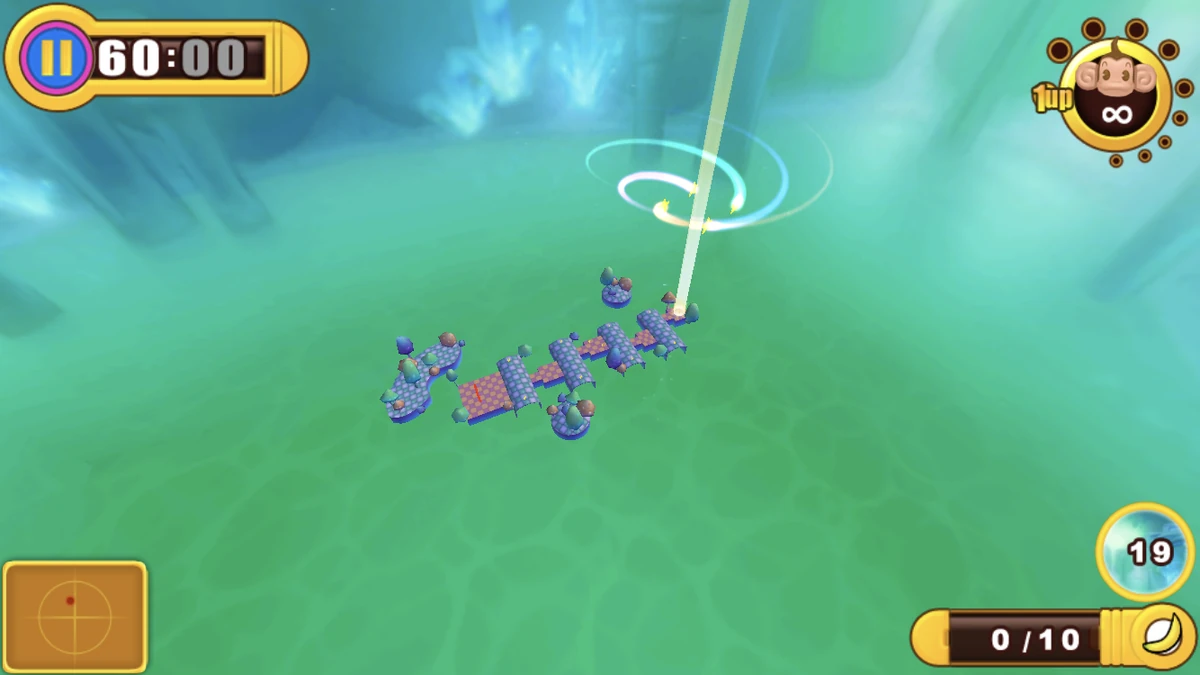 Cobalt Caverns - Stage 19 (iOS) | Super Monkey Ball Wiki | Fandom