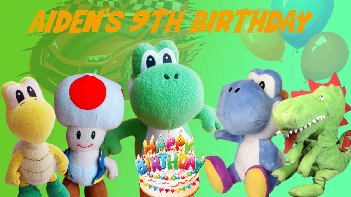 Aiden's 9th Birthday! | SuperNicolePlush Wiki | Fandom