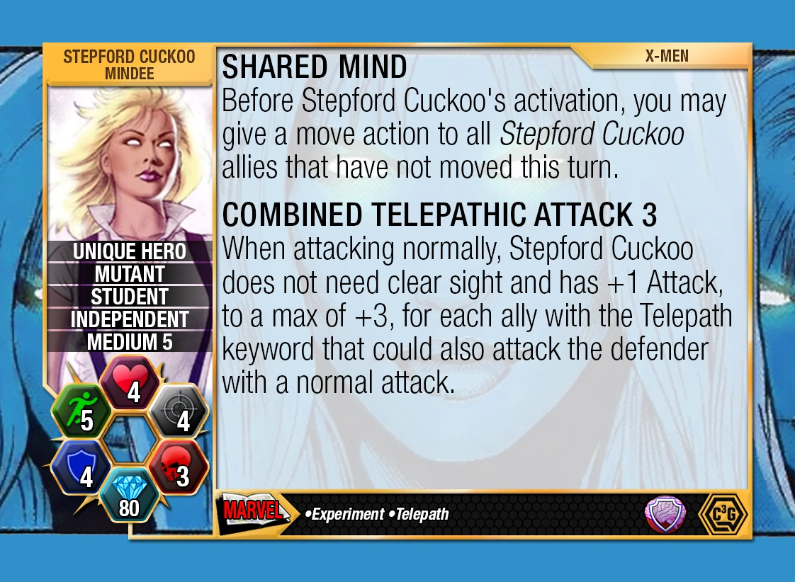 Stepford Cuckoo (Mindee) | SuperScape Wiki | Fandom