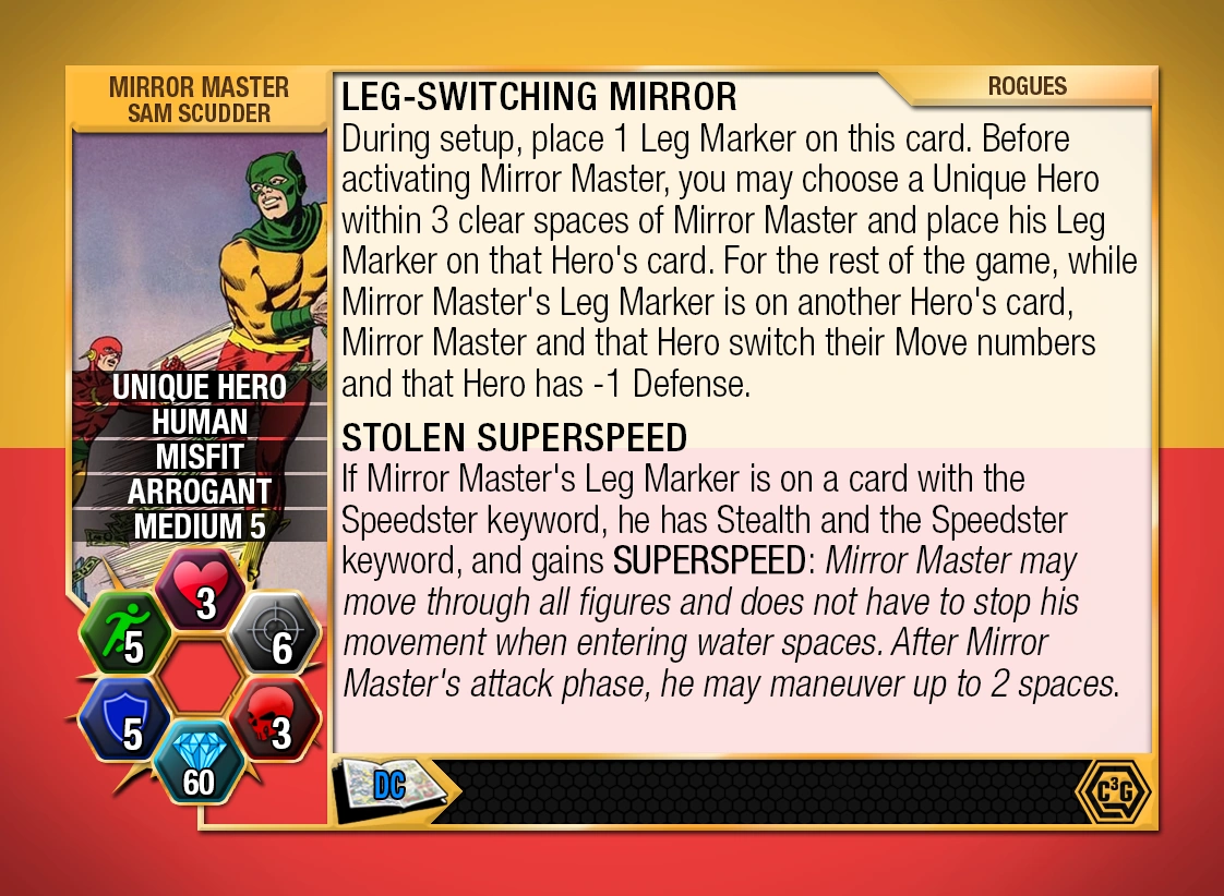 Mirror Master (Sam Scudder)-LegSwap | SuperScape Wiki | Fandom