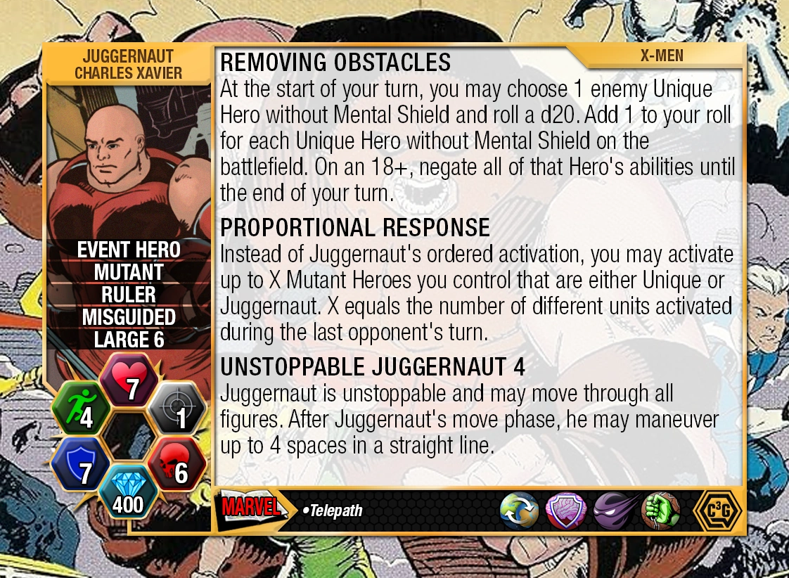 Juggernaut (Charles Xavier) | SuperScape Wiki | Fandom
