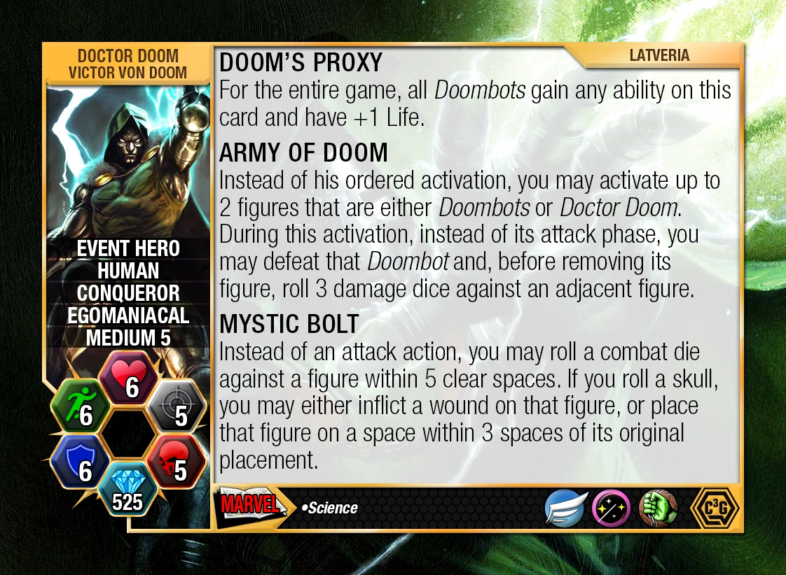 Doctor Doom (Event Hero) | SuperScape Wiki | Fandom