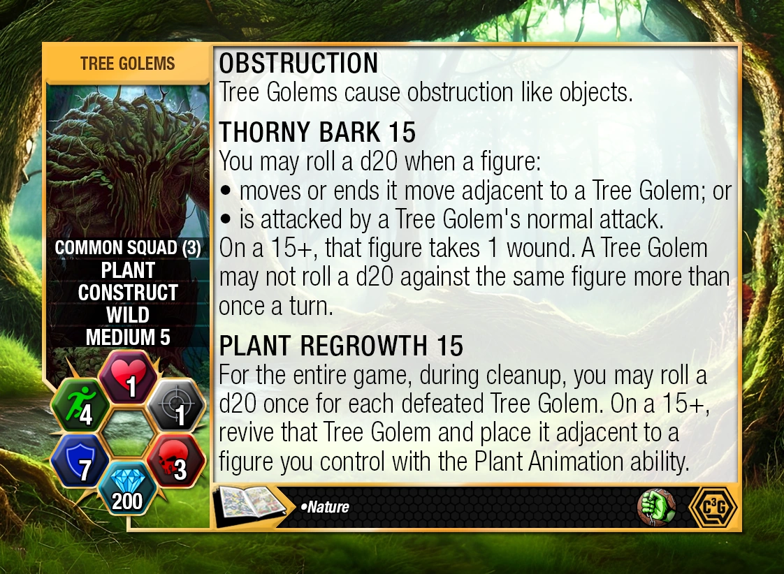 Tree Golems | SuperScape Wiki | Fandom