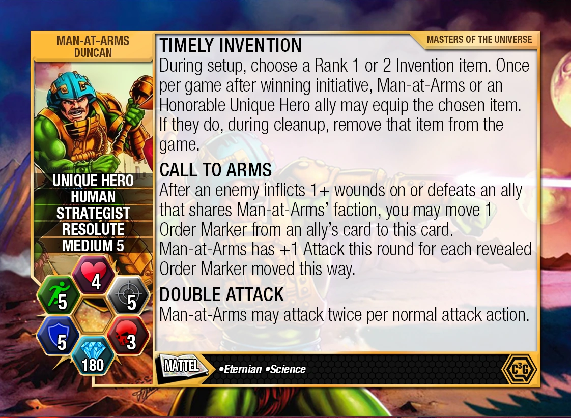 Man-At-Arms (Duncan) | SuperScape Wiki | Fandom