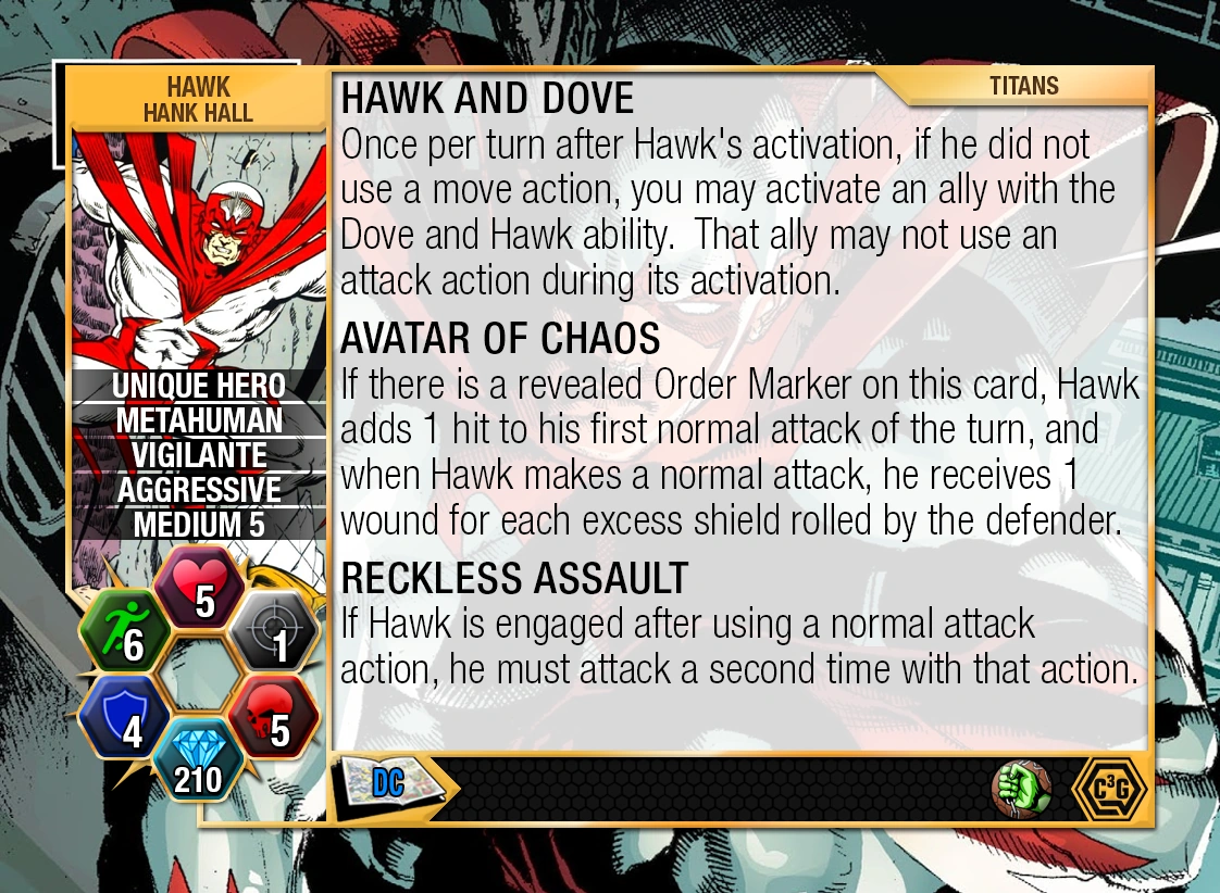 Hawk (Hank) | SuperScape Wiki | Fandom