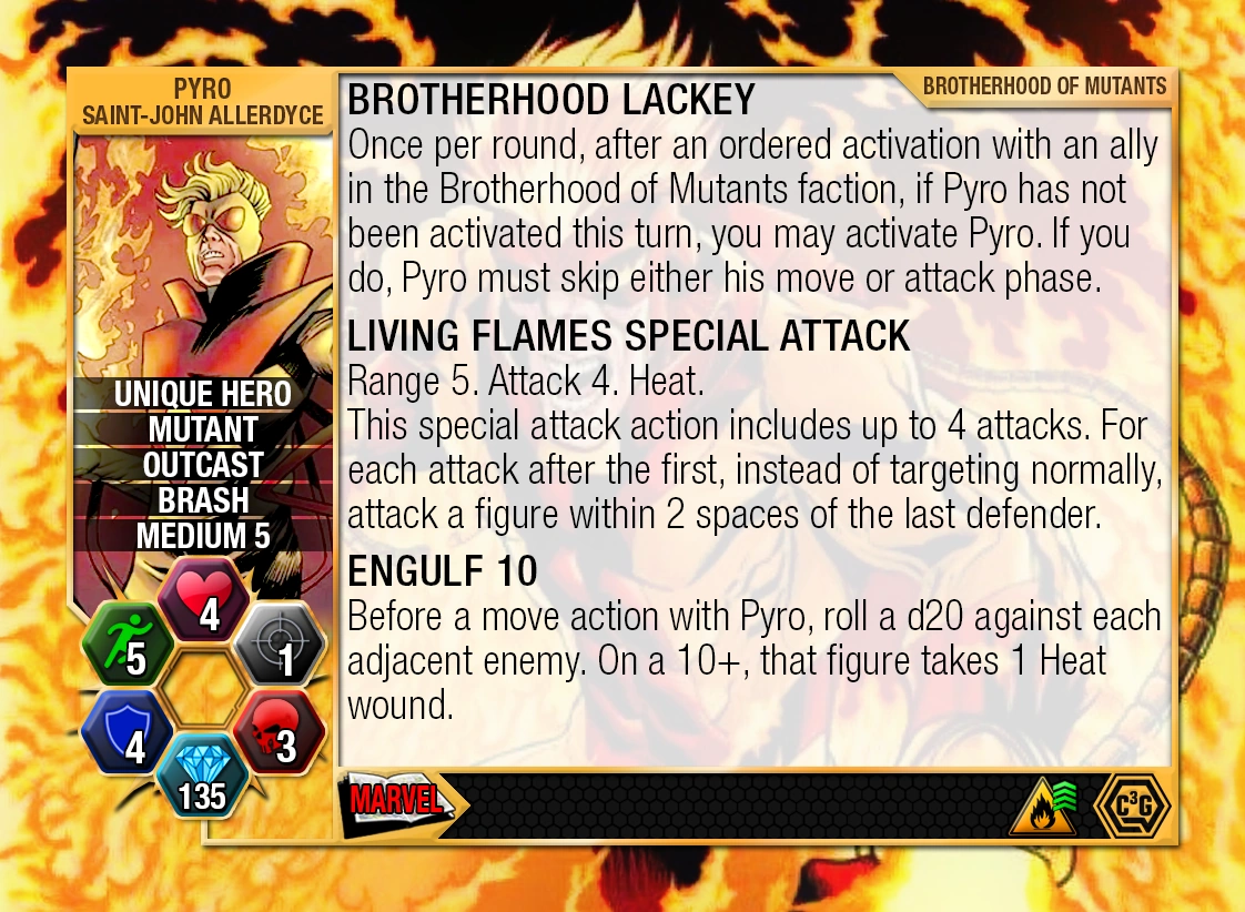 Pyro (Saint-John Allerdyce) | SuperScape Wiki | Fandom