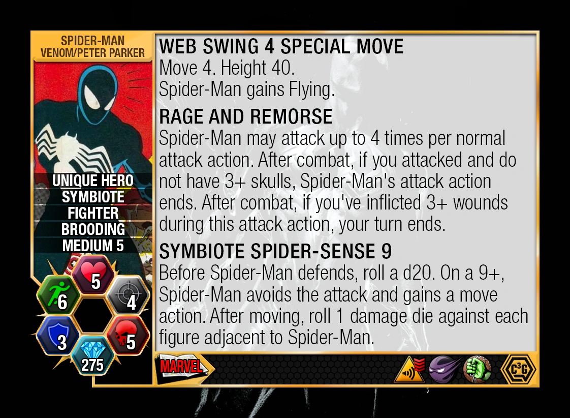 Spider-Man (Symbiote Suit) | SuperScape Wiki | Fandom