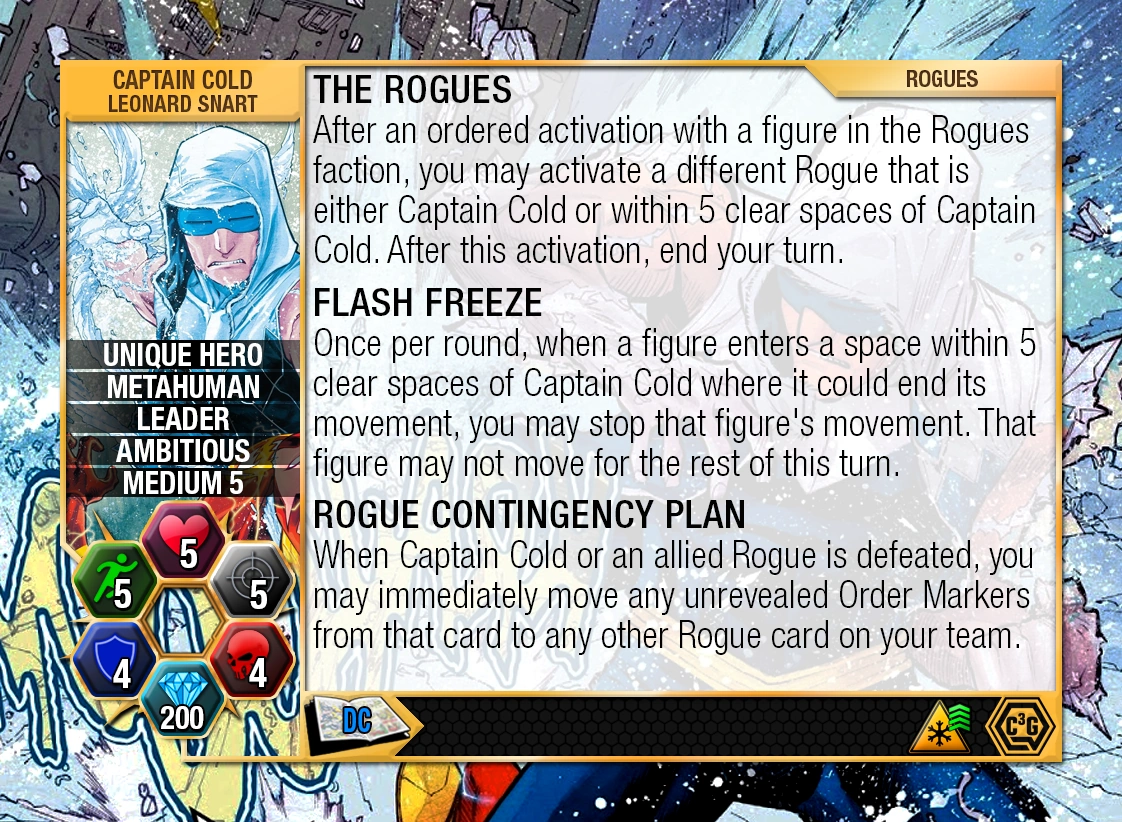 Captain Cold (Leader) | SuperScape Wiki | Fandom