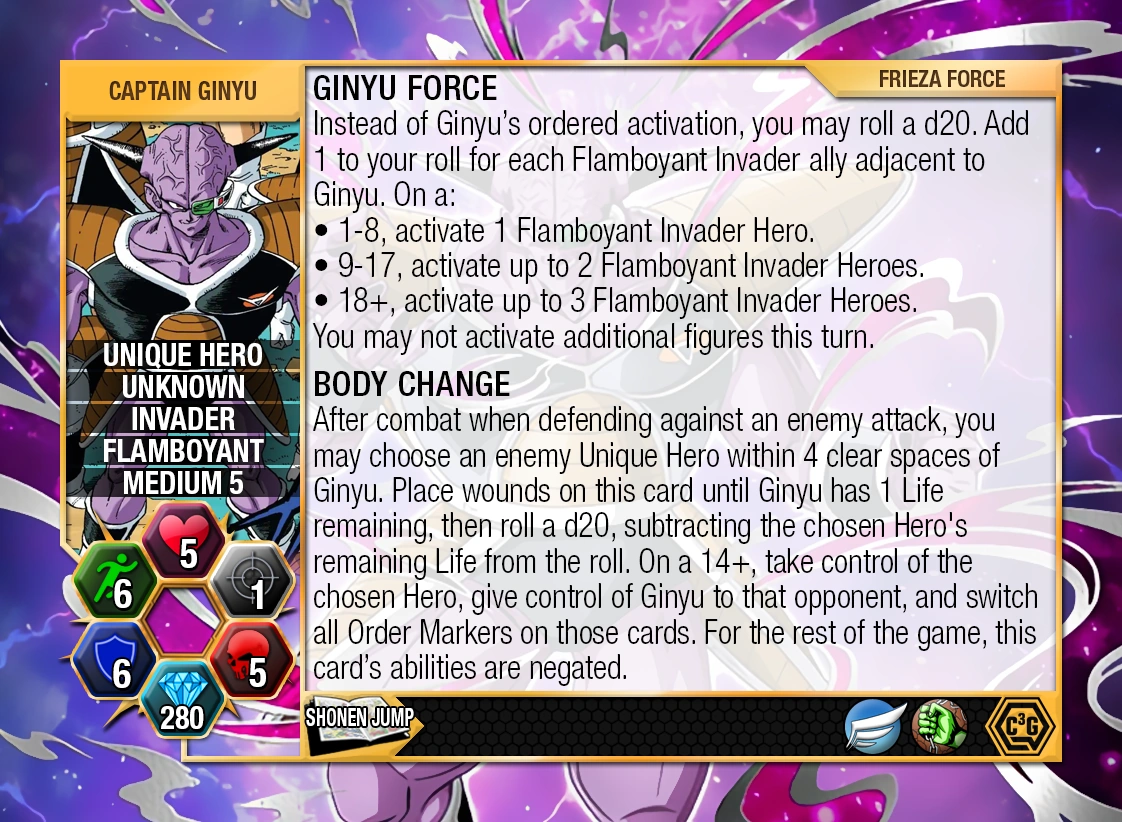 Captain Ginyu | SuperScape Wiki | Fandom