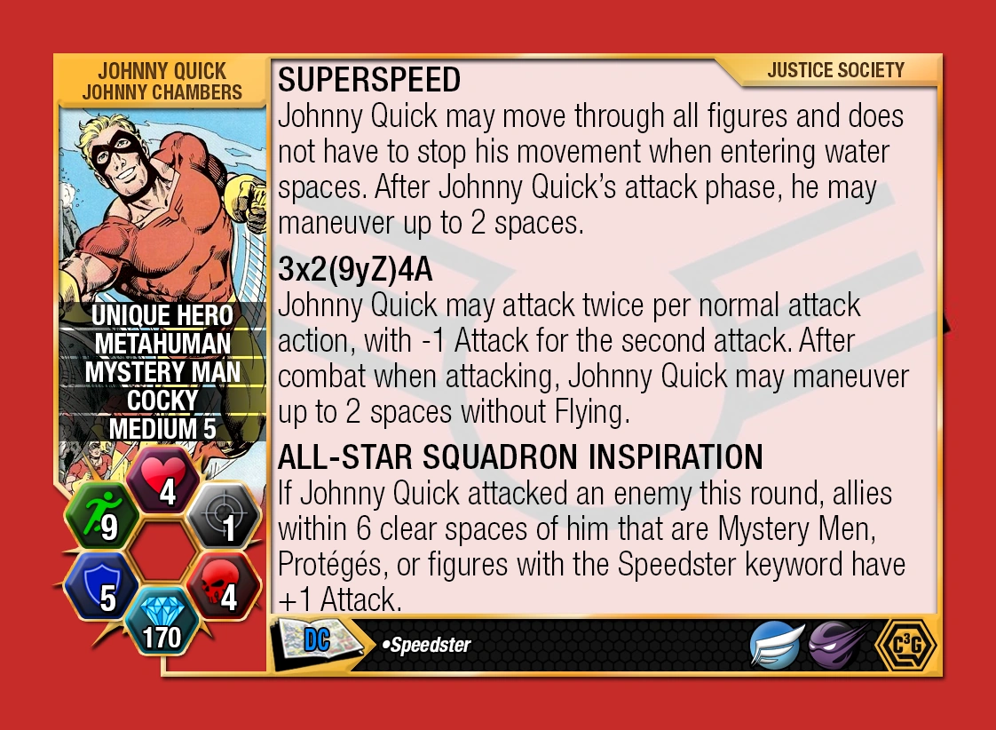 Johnny Quick (Johnny Chambers) | SuperScape Wiki | Fandom