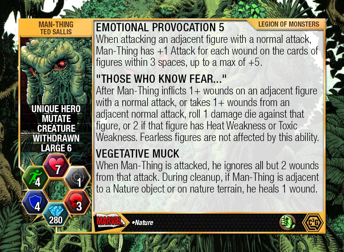 Man-Thing (Ted Sallis) | SuperScape Wiki | Fandom