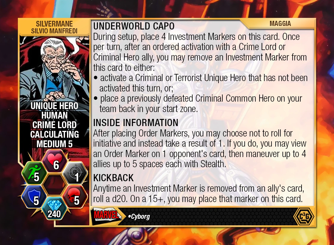 Silvermane | SuperScape Wiki | Fandom
