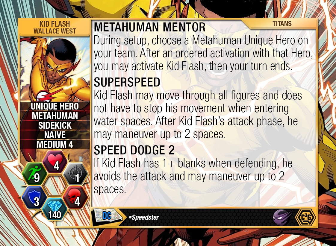 Kid Flash (Wallace) | SuperScape Wiki | Fandom