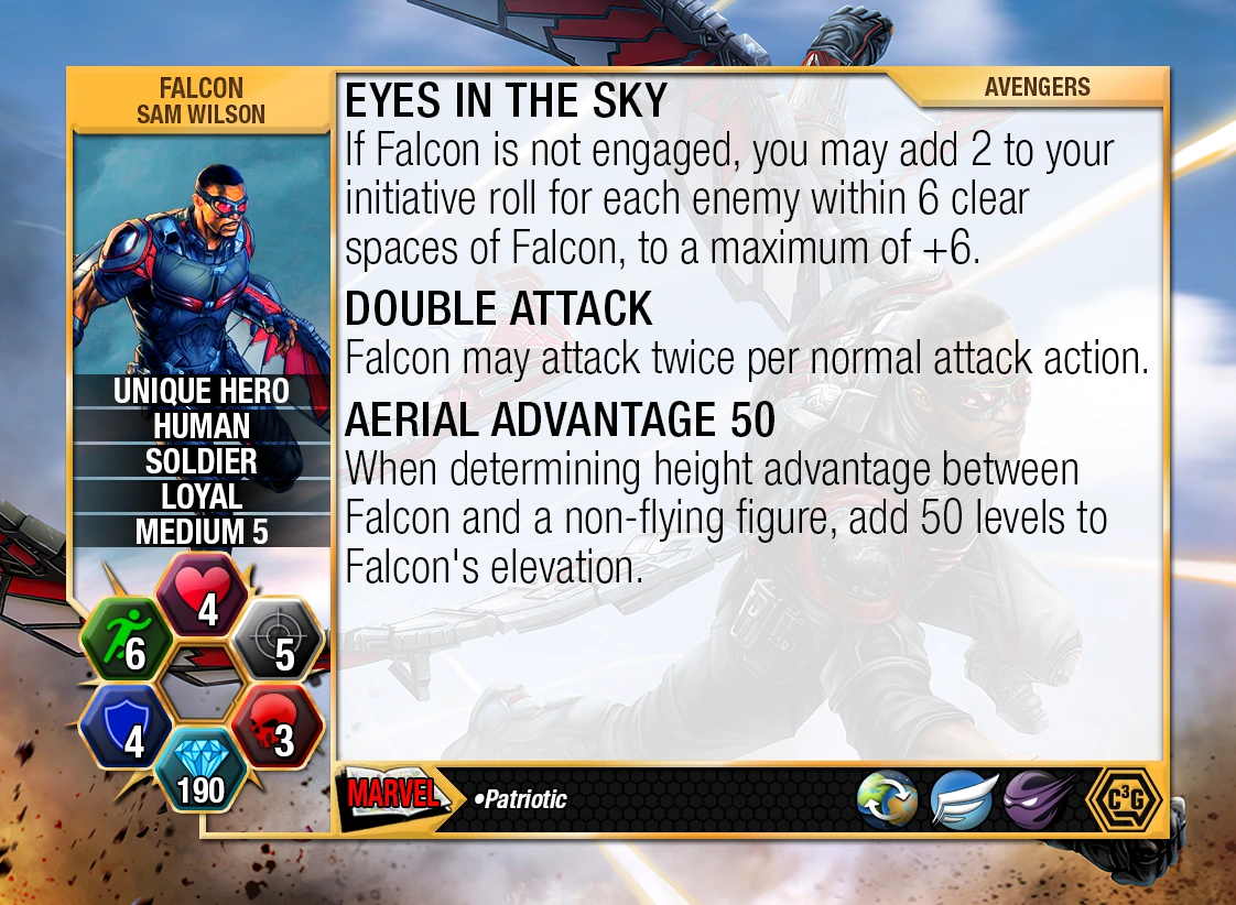 Falcon (Avengers) | SuperScape Wiki | Fandom