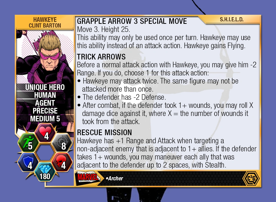 Hawkeye (Clint Barton) (Agent) | SuperScape Wiki | Fandom
