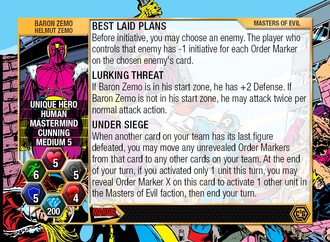 Baron Zemo (Helmut Zemo) | SuperScape Wiki | Fandom