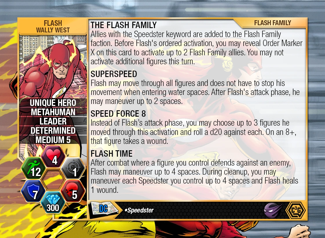 Flash (Wally West) (Flash Family) | SuperScape Wiki | Fandom