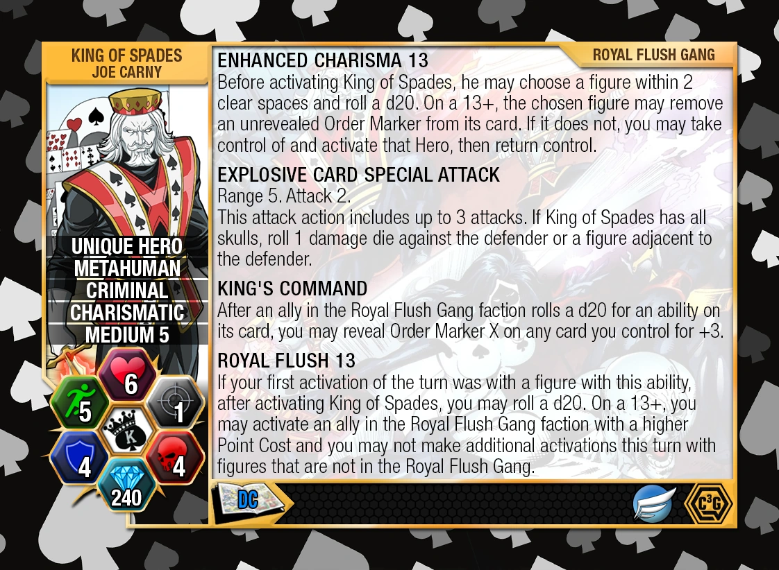 King of Spades (Joe Carny) | SuperScape Wiki | Fandom